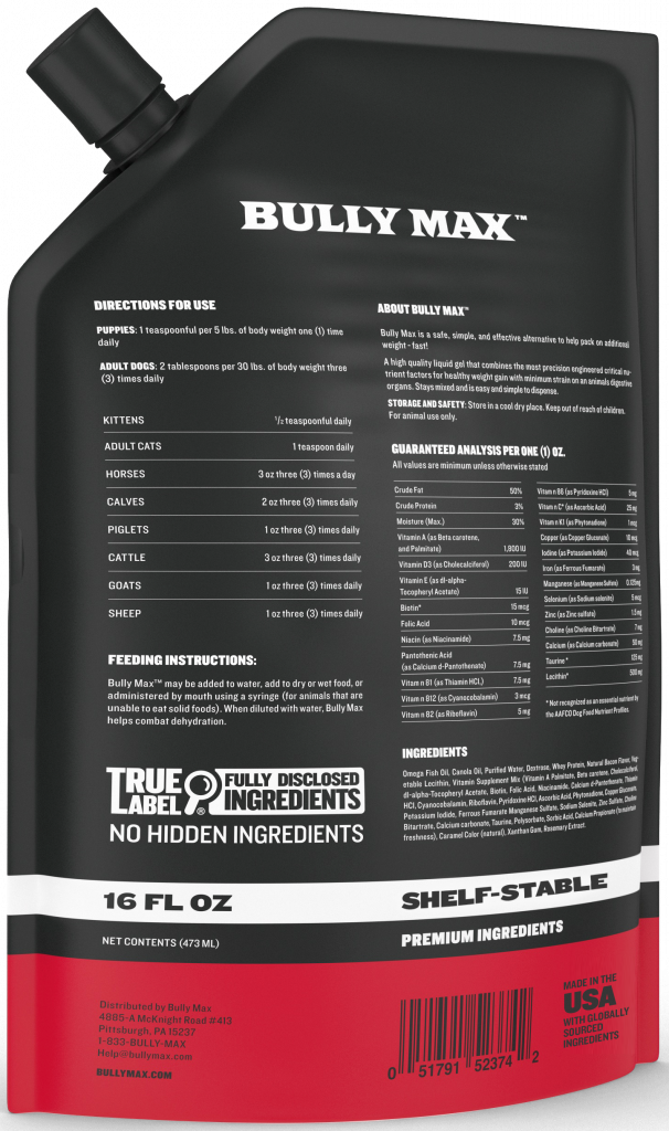 Dog Weight Gainer Liquid Supplement - The Best Dog Food in Sri Lanka ...